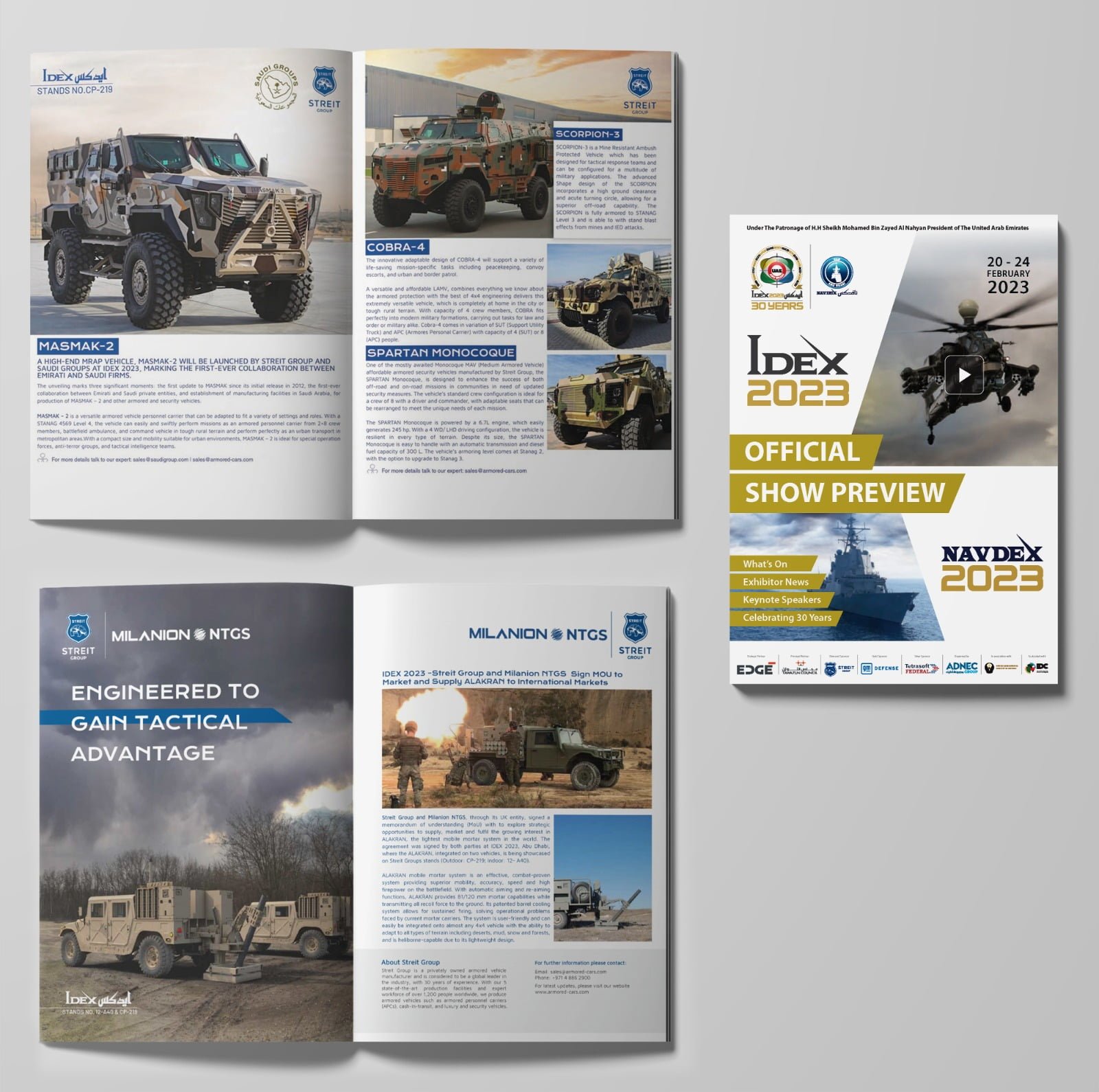 IDEX & NAVDEX 2023 Armored Innovations | STREIT Group